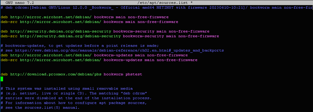 Налаштування Proxmox Backup Server 3.4 на VPS із Debian Bookworm — Хостинг-компанія FREEhost.UA
