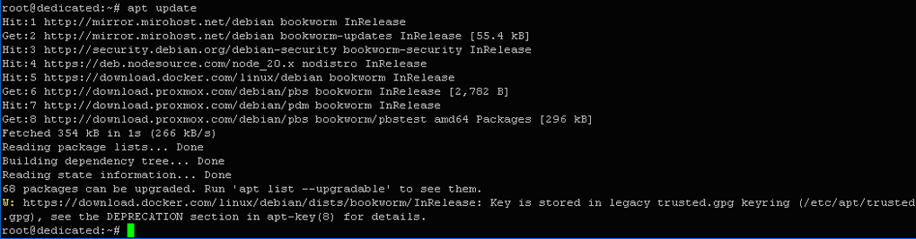 Налаштування Proxmox Backup Server 3.4 на VPS із Debian Bookworm — Хостинг-компанія FREEhost.UA