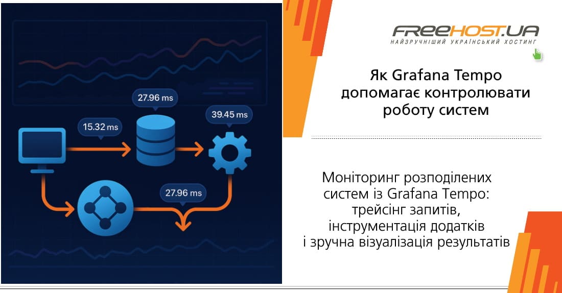 Как Grafana Tempo помогает контролировать работу систем — Хостинг-компания FREEhost.UA
